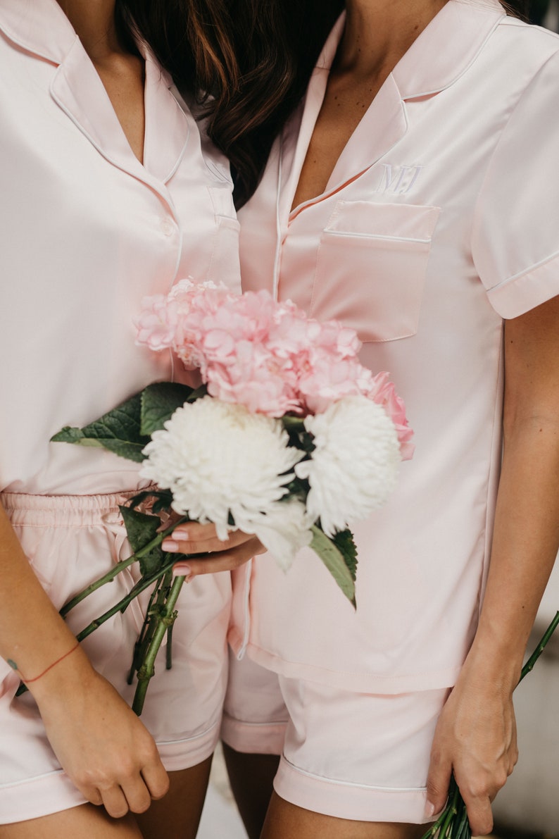 Bridesmaid Pajamas Bridesmaid Pjs Bridesmaid T Etsy