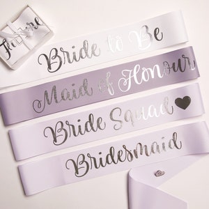 Custom Hens Party Sashes With Pin Included / Bachelorette Party Sash ...
