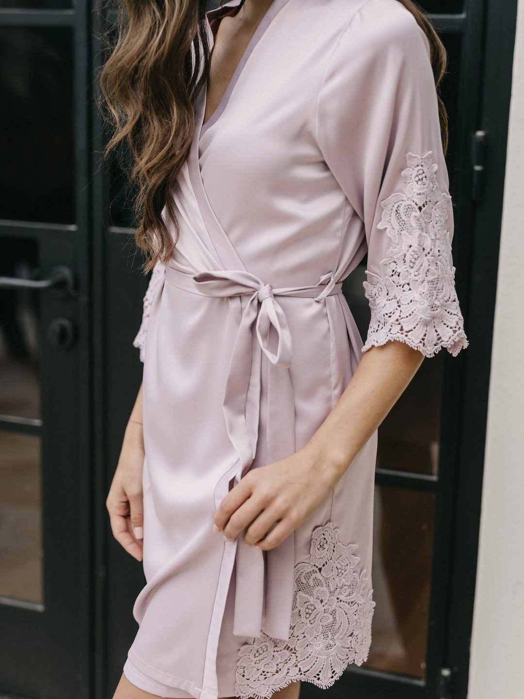 Lace Bridal Robe // Bridesmaid Robes // Bridal Robe // Bride Robe ...
