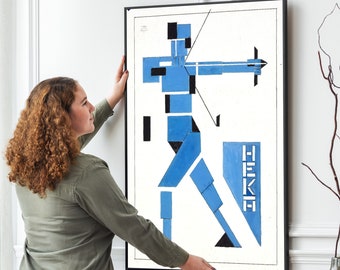 Archer Abstract Art - Etsy