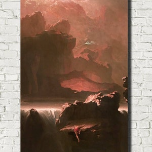 John Martin Fine Art Print: Sadak in Search of the Waters of Oblivion ...