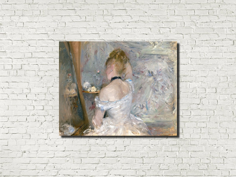 Berthe Morisot French Impressionist Fine Art Print : Woman at | Etsy