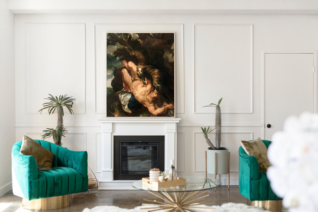 Prometheus Bound, Peter Paul Rubens Fine Art Print - Etsy