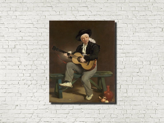 The Spanish Singer Édouard Manet French Impressionist Fine - Etsy