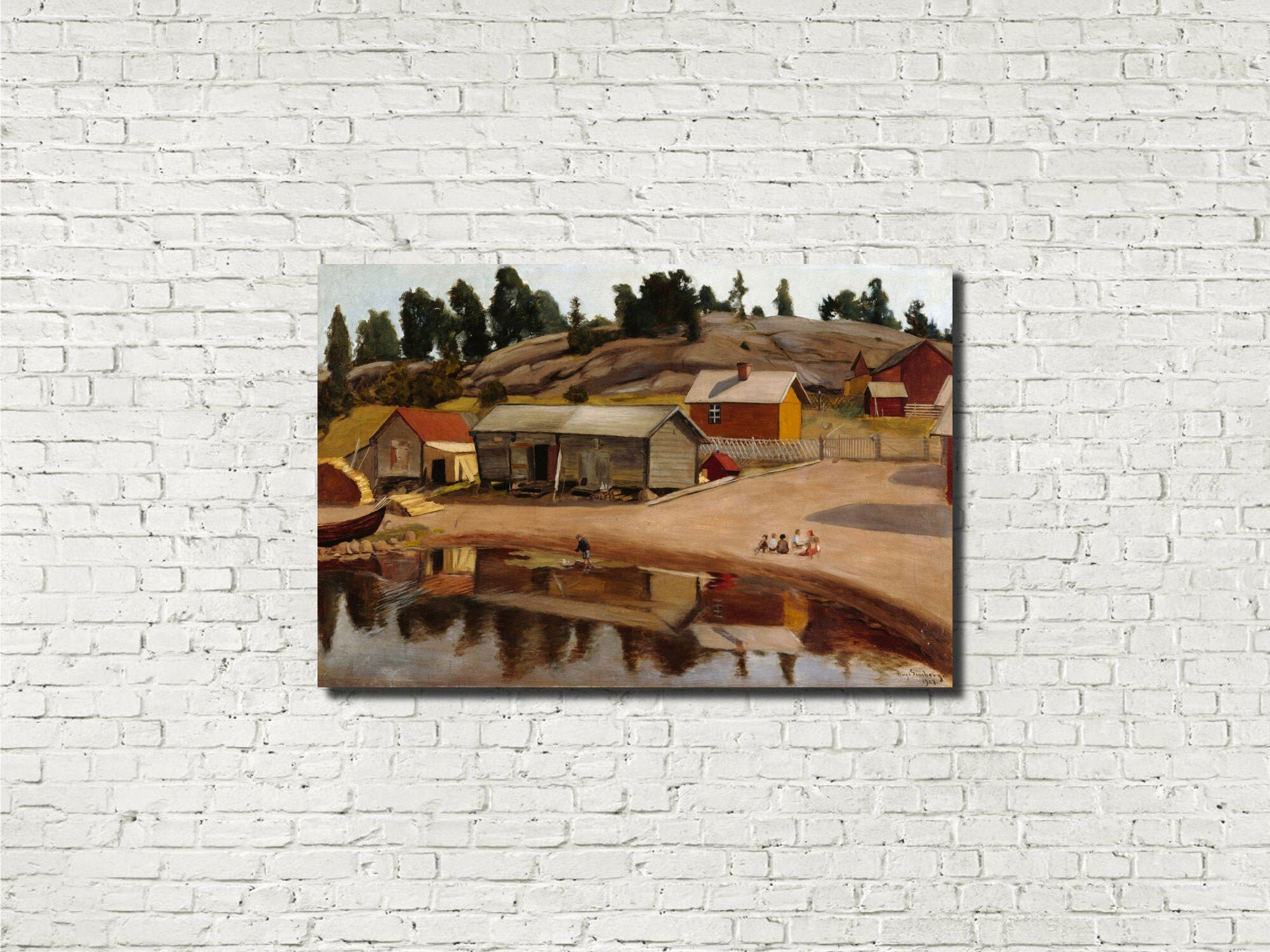 Wall Décor Wall Hangings Home & Living Hugo Simberg Simberg Koivisto ...