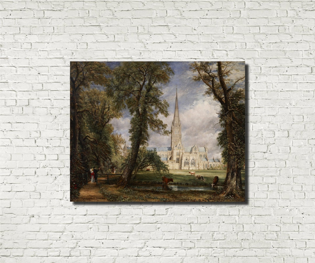 John Constable Fine Art Print Salisbury Cathedral - Etsy