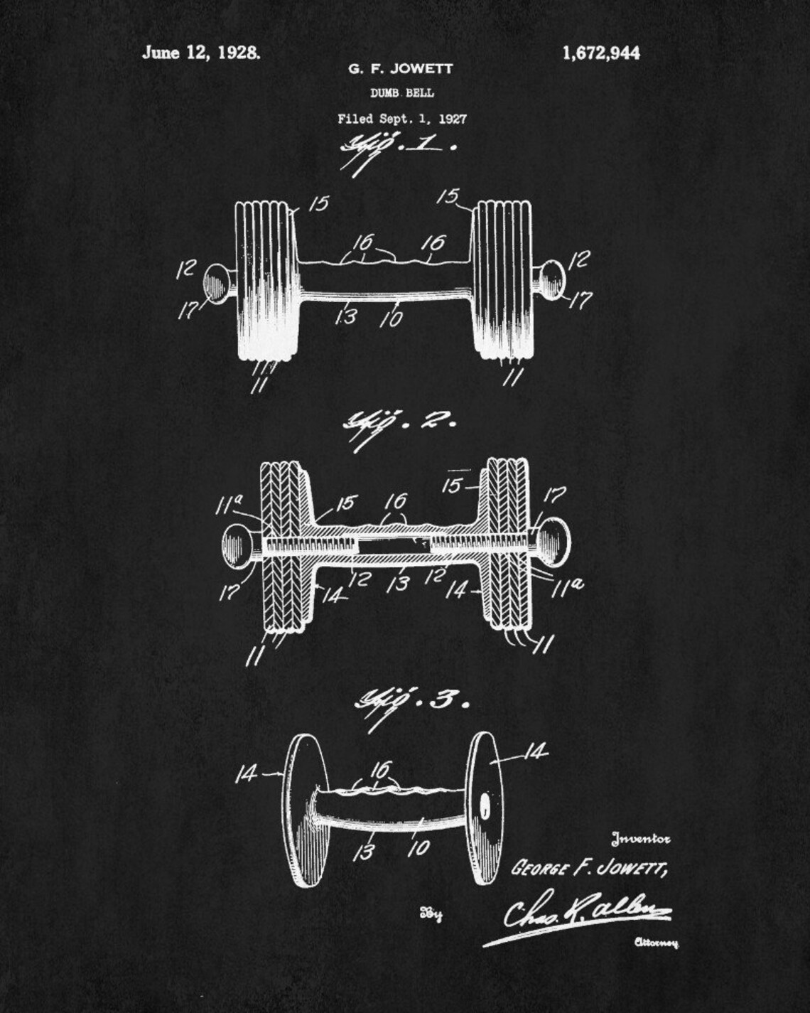 Dumbbell Poster, Vintage Gym Decor, Weight Training Bodybuilder Gift - Etsy