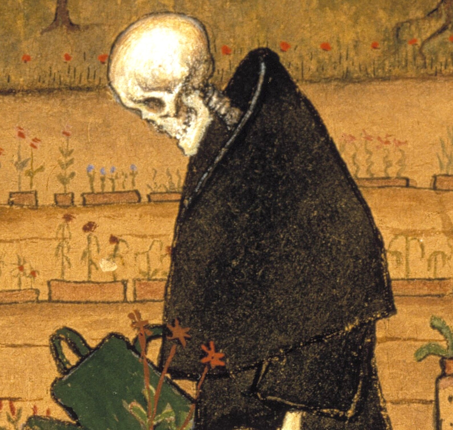 Garden of Death, Hugo Simberg Fine Art Print, Occult Art, Skeletons - Etsy