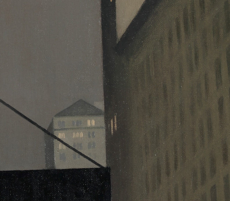 George Ault American Fine Art Print New York Night No. 2 - Etsy