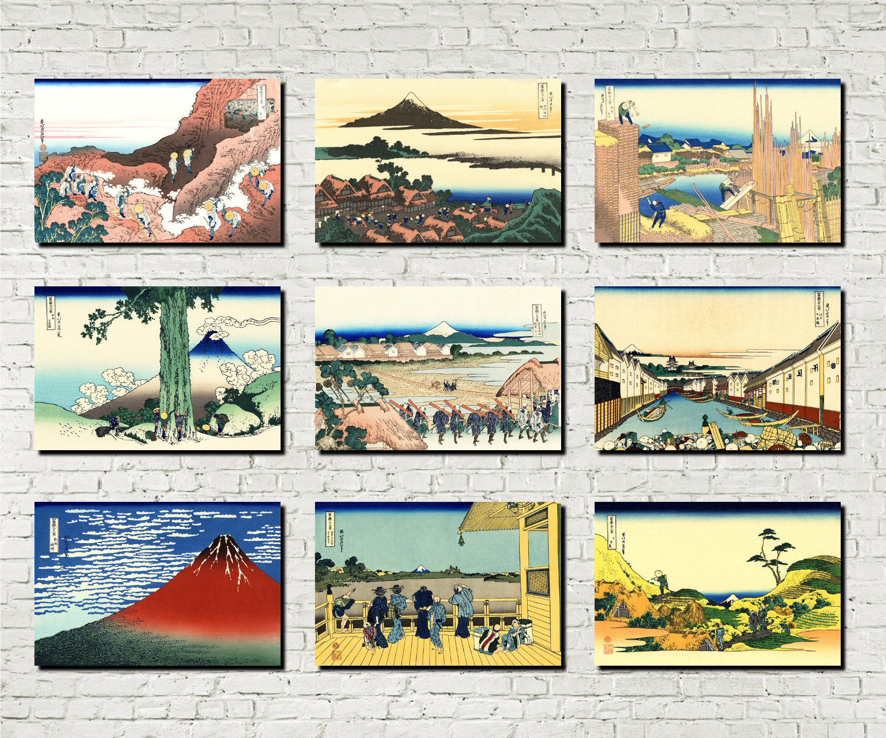 Hokusai 36 Views Of Mount Fuji