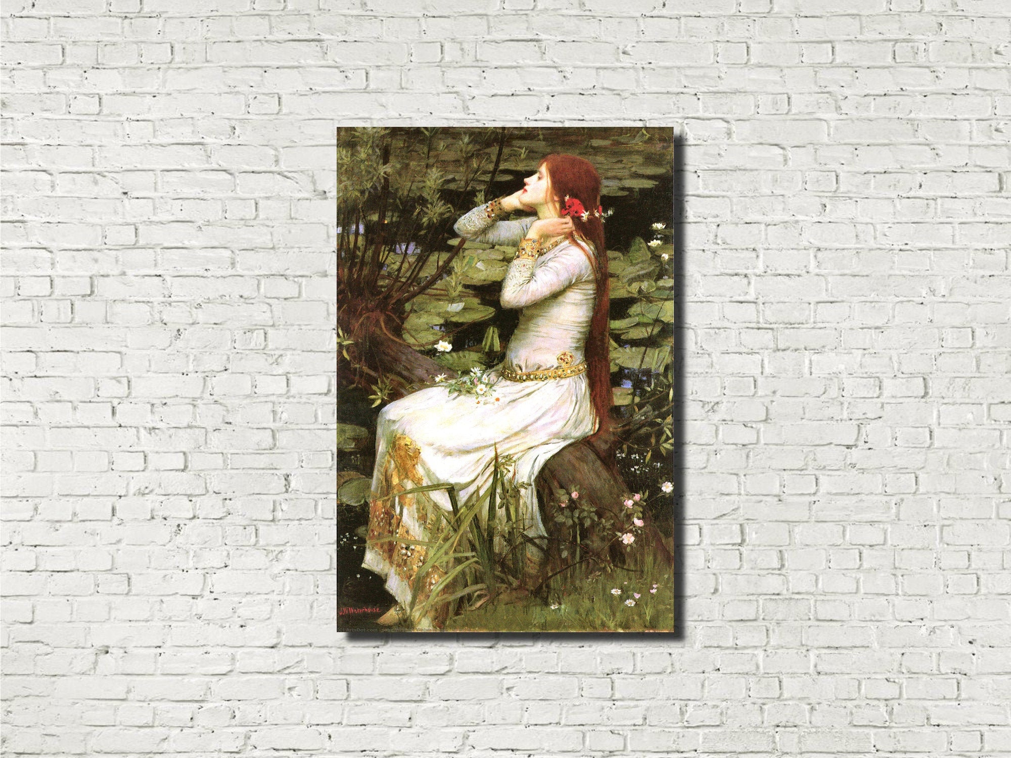 John William Waterhouse Fine Art Print : Ophelia Shakespeare - Etsy UK