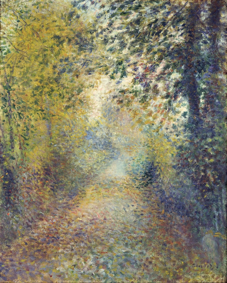 Pierre-auguste Renoir, French Impressionist Fine Art Print : in the ...