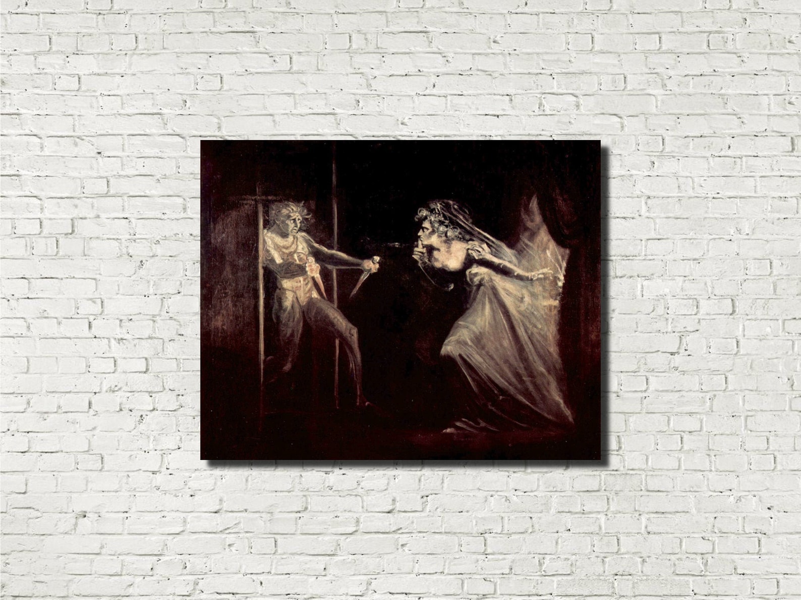 Henry Fuseli Fine Art Print Lady Macbeth Seizes the Daggers - Etsy UK