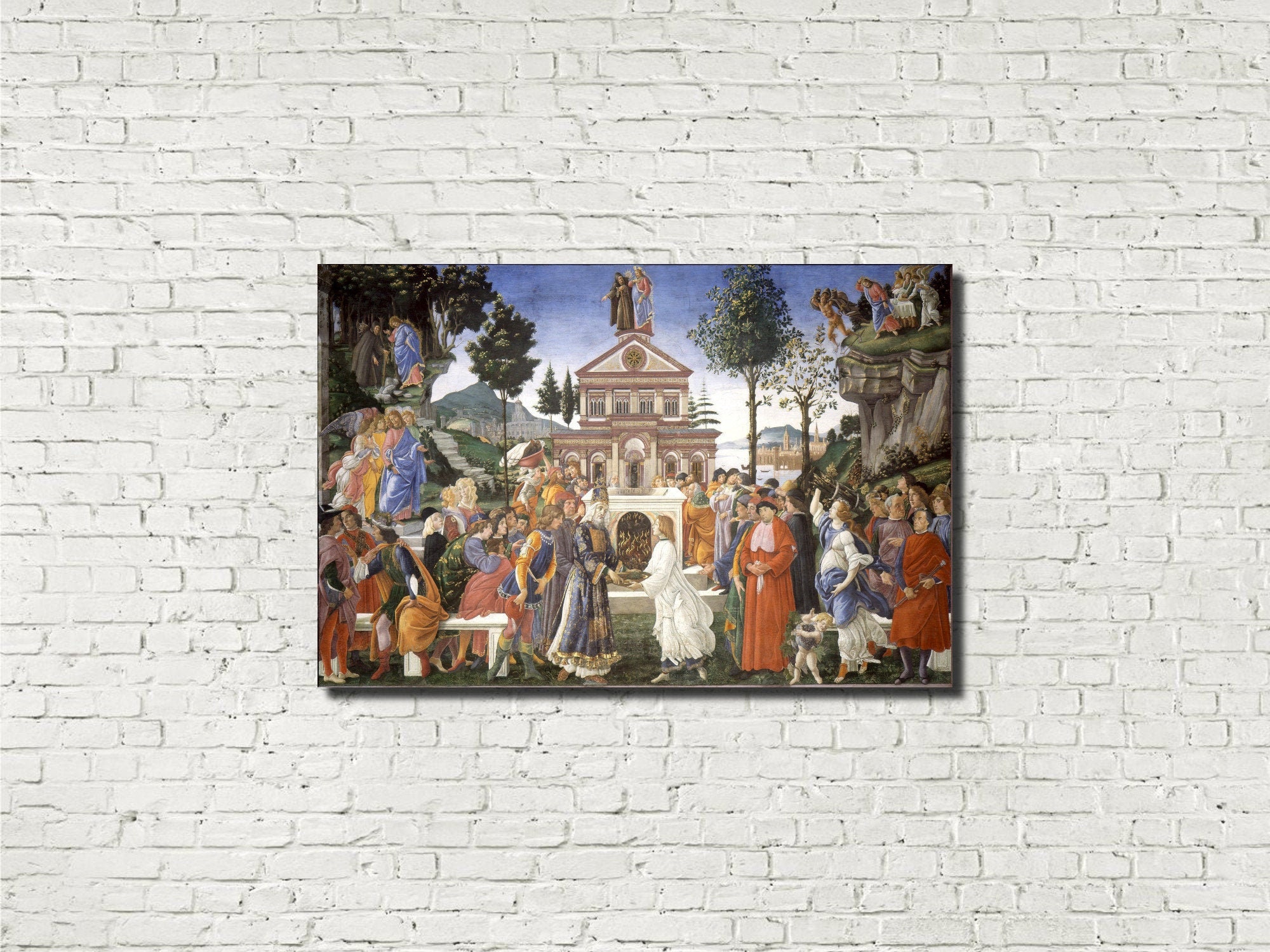 Temptations Of Christ Botticelli