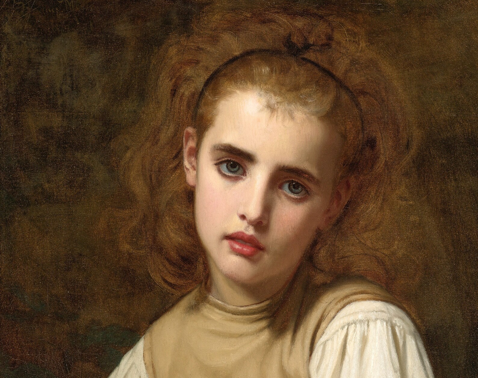 Hugues Merle Fine Art Print Young Beauty | Etsy