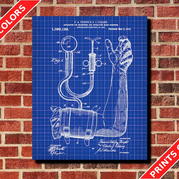 Blood Pressure Posters - Etsy