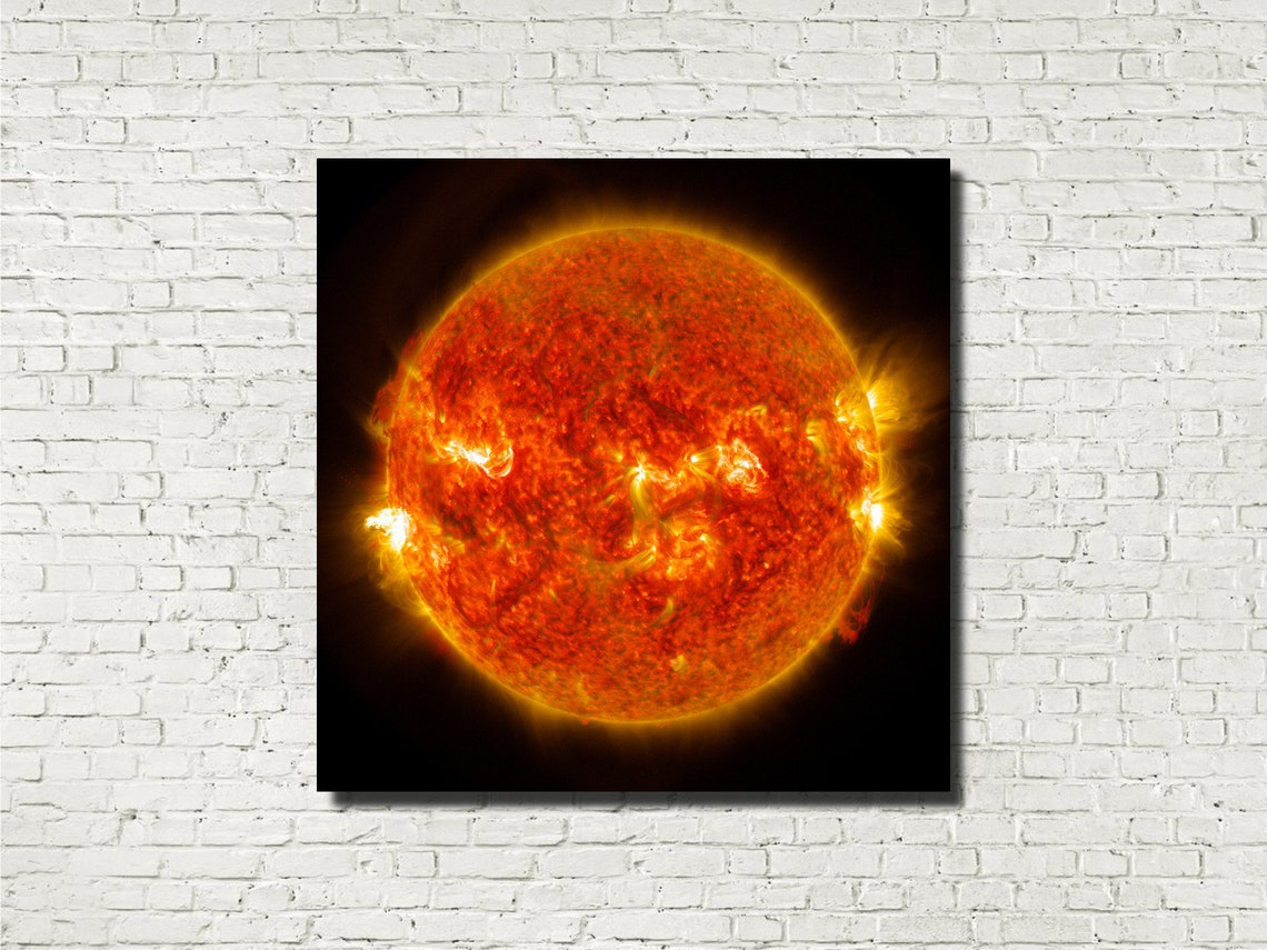 Photographic Art Print, Solar Flare, Sun - Etsy