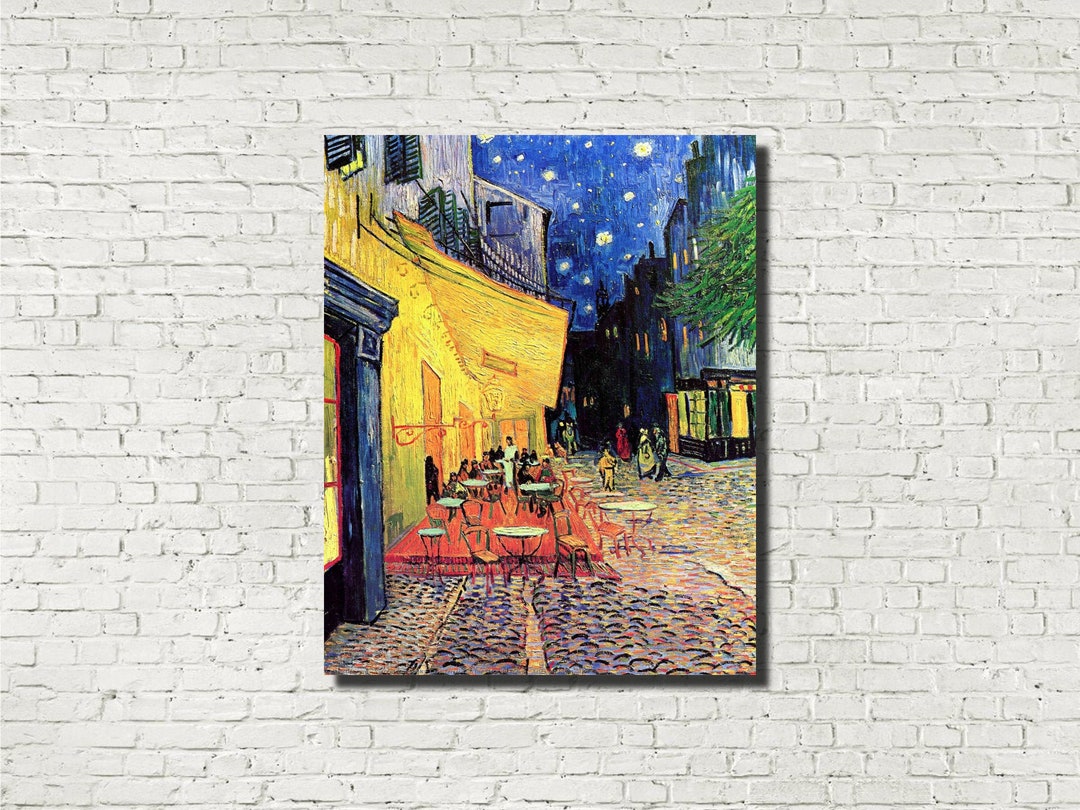 Vincent Van Gogh Fine Art Print Cafe Terrace on the Place Du - Etsy