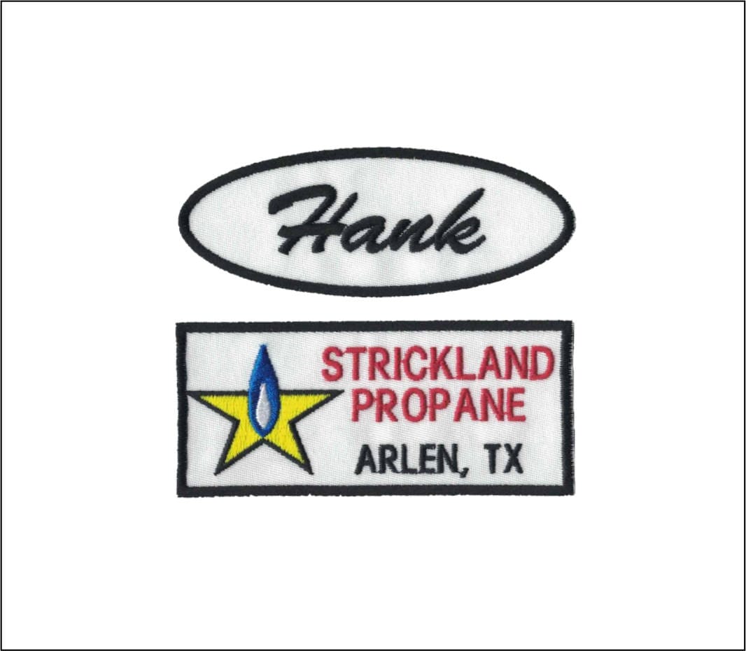 Hank Hill Strickland Propane Embroidered Iron on Patch Set - Etsy
