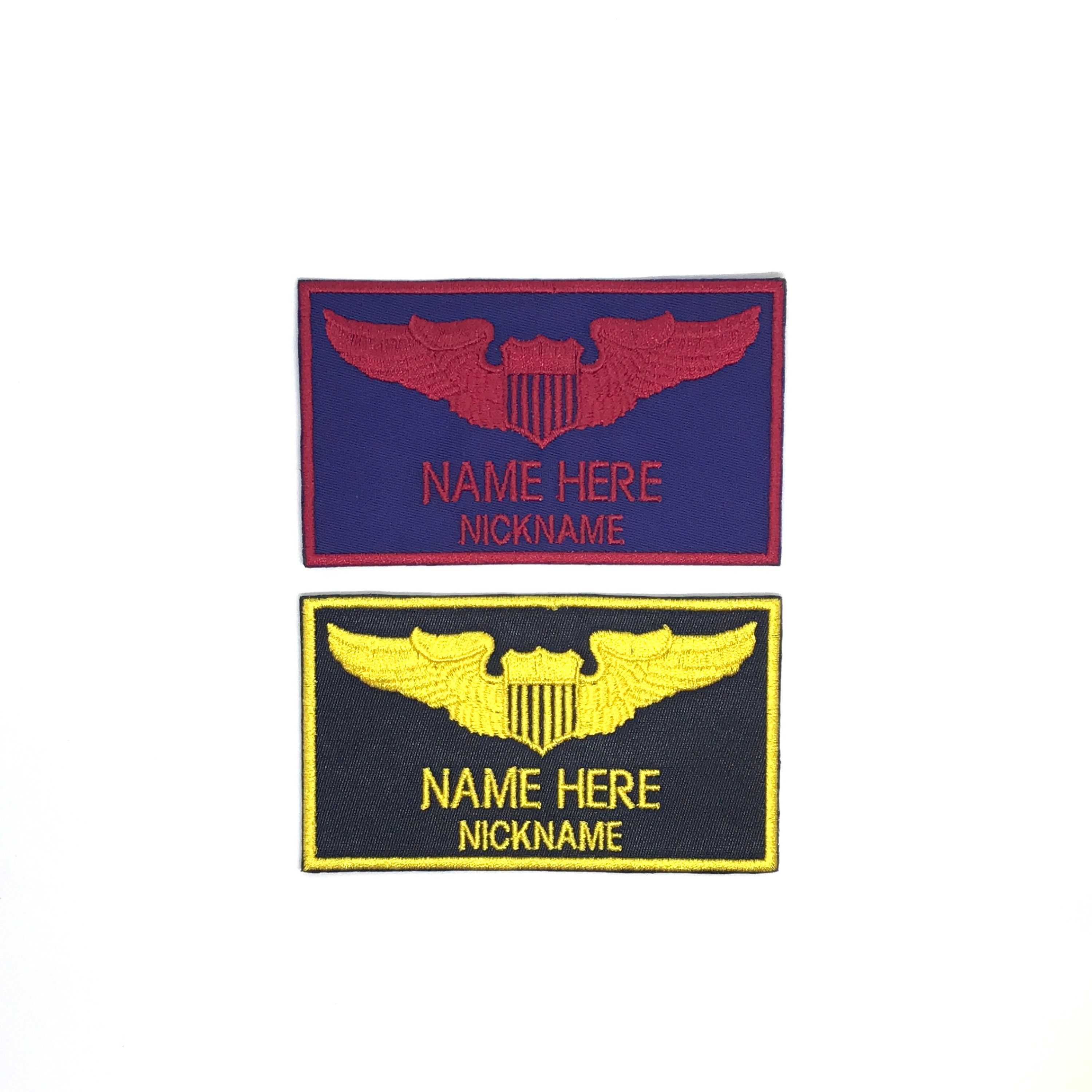 TOP GUN FLIGHT SUIT NAME TAG EMBROIDERED PATCH YOUR NAME TOP GUN FLIGHT SUIT NAME TAG EMBROIDERED PATCH YOUR NAME