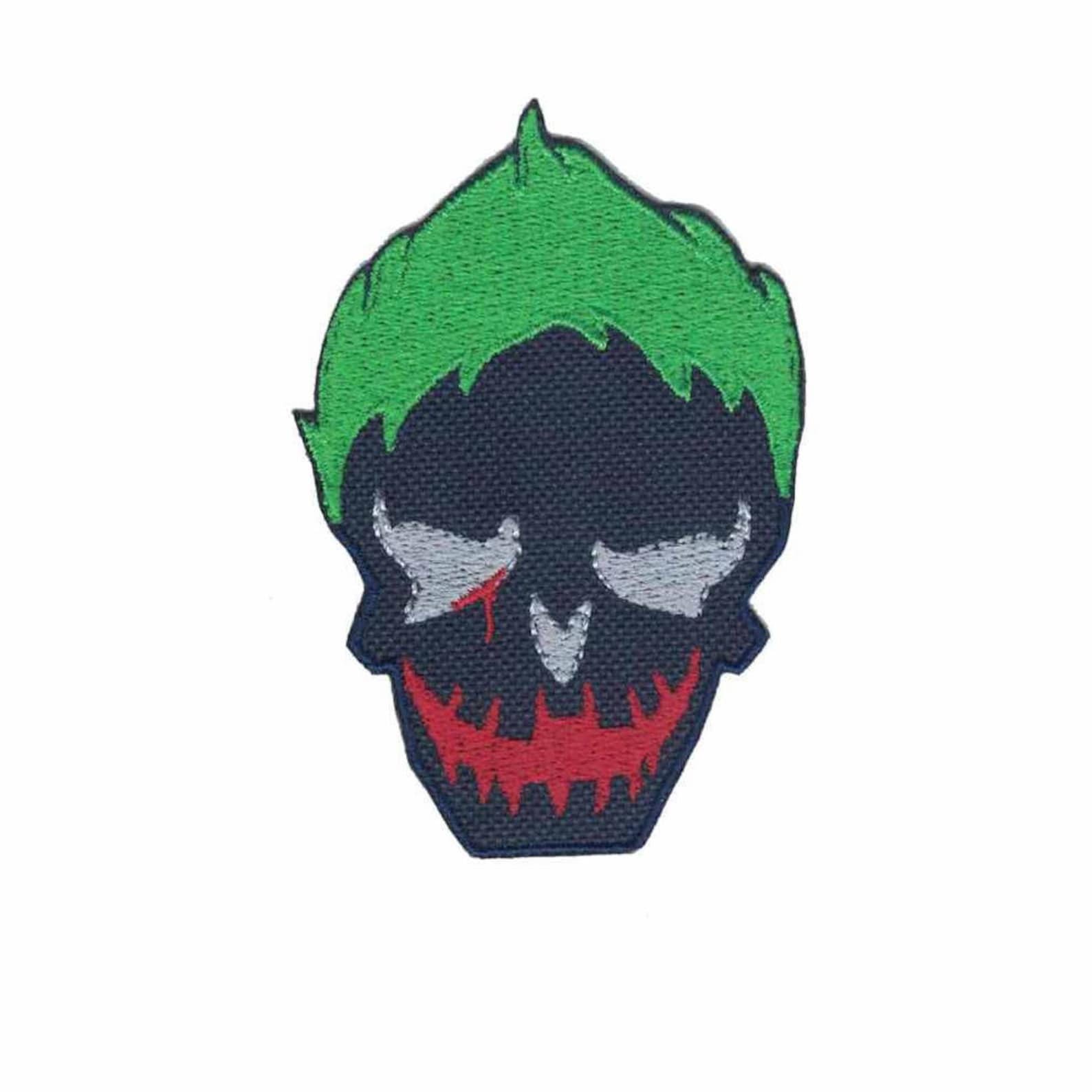 Suicide Squad the Joker Patch Iron on Applique Iron on Patch | Etsy