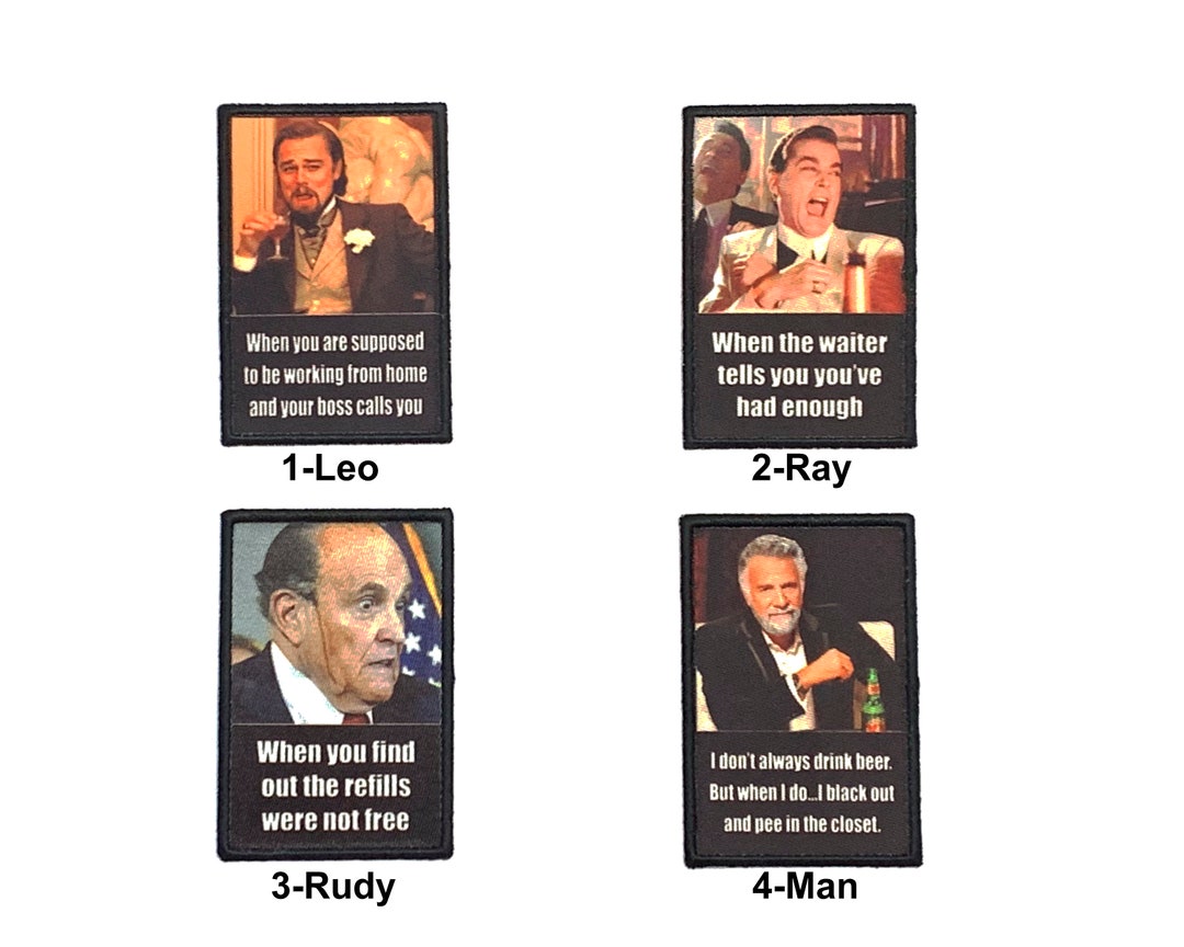 Make Your Own Meme! Create a 2x3 Inch Iron on Meme Moral Patch! Hook ...