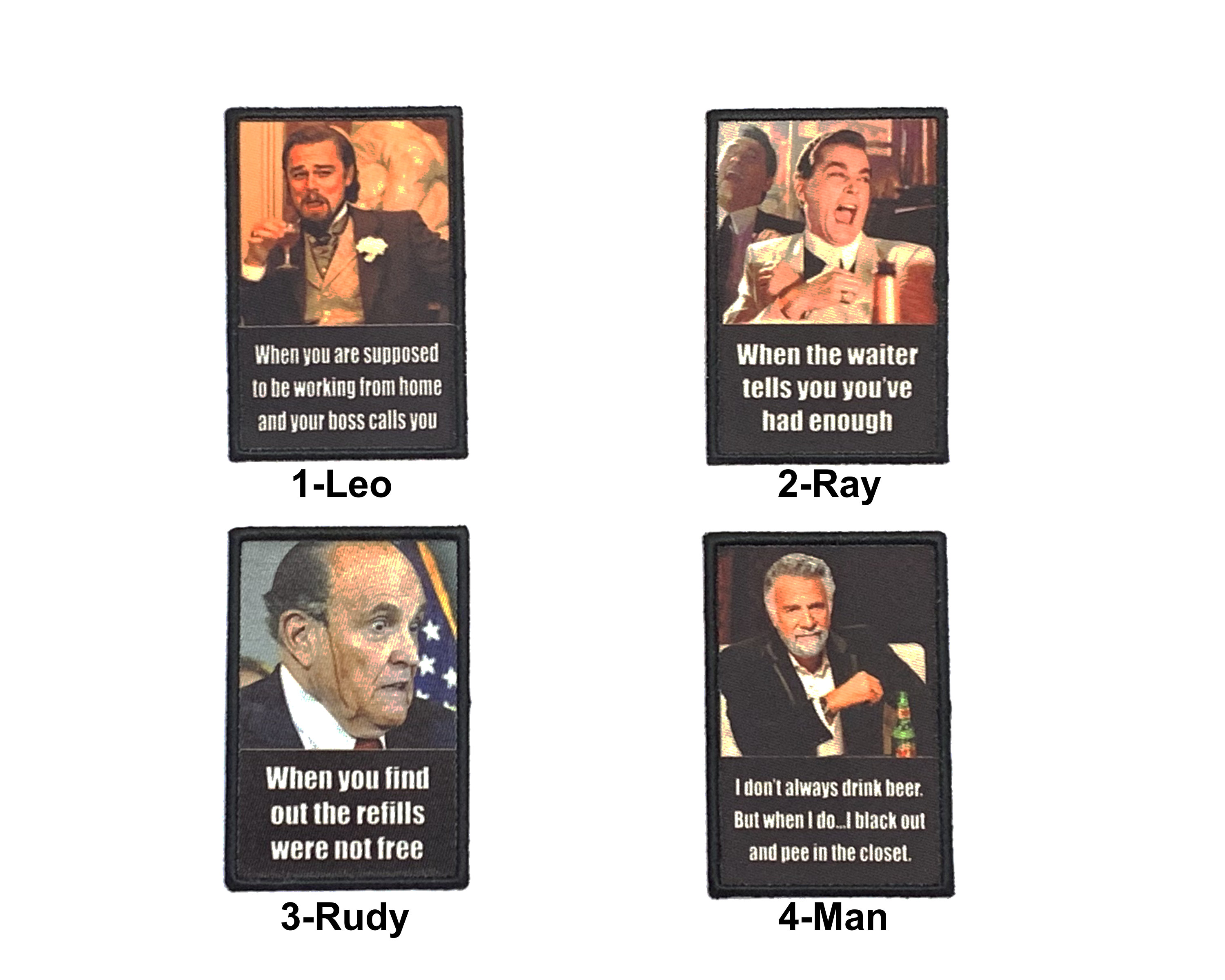 Make Your Own Meme Create a 2x3 Inch Iron on Meme Moral Patch Hook ...