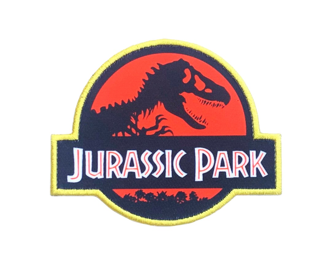 Jurassic Park Patch. Iron on Jurassic World Dominion Costume Patch - Etsy