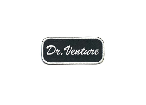 Dr. Venture Name Patch. 1.5 Inch by 3.5 Inch Iron on Patch | Etsy