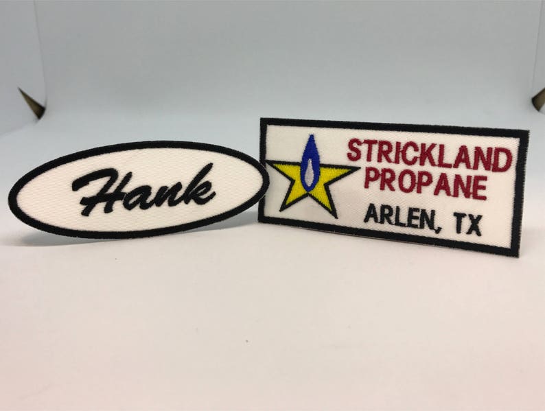 Hank Hill Strickland Propane Embroidered Iron on Patch Set - Etsy
