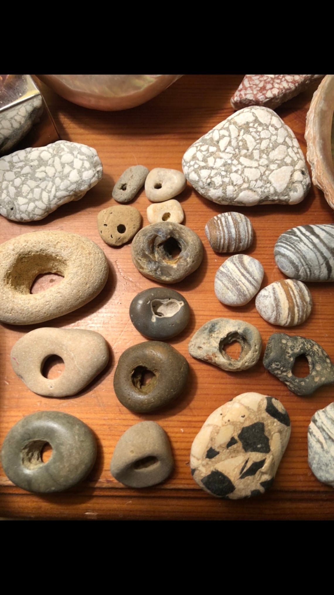 Lucky Hag Holey Stones for Jewellery and Protection Price is - Etsy