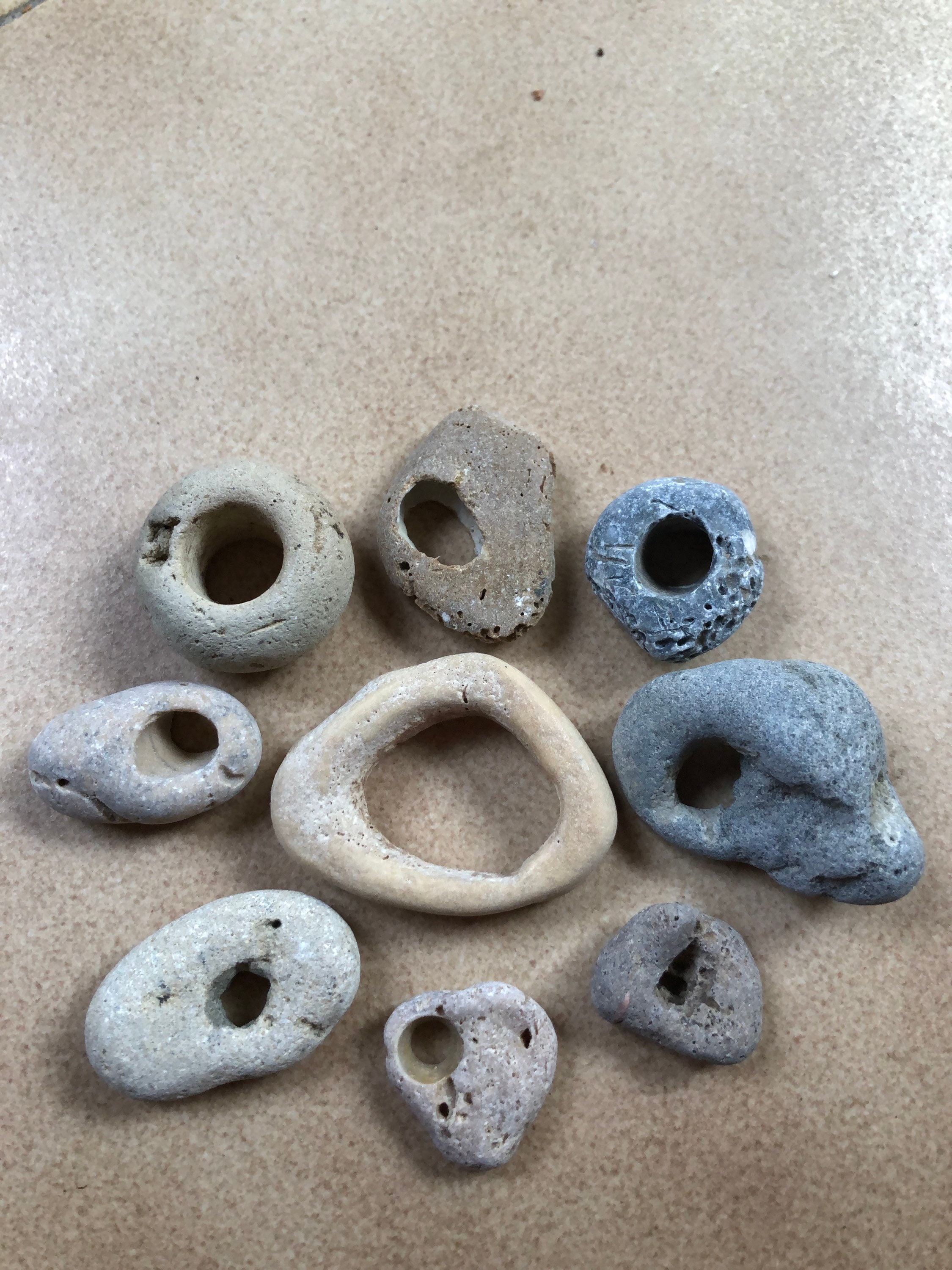 Lucky Hag Holey Stones for Jewellery and Protection Price is - Etsy UK