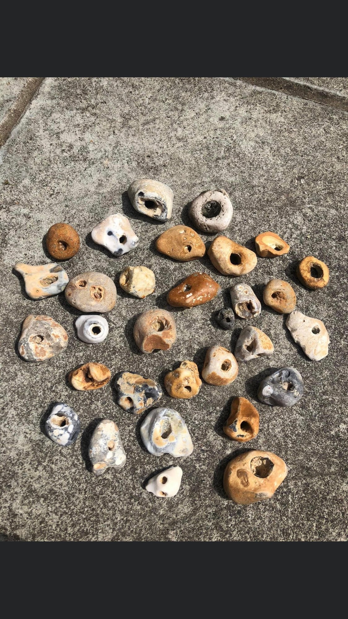 Lucky Hag Holey Stones for Jewellery and Protection Price is - Etsy