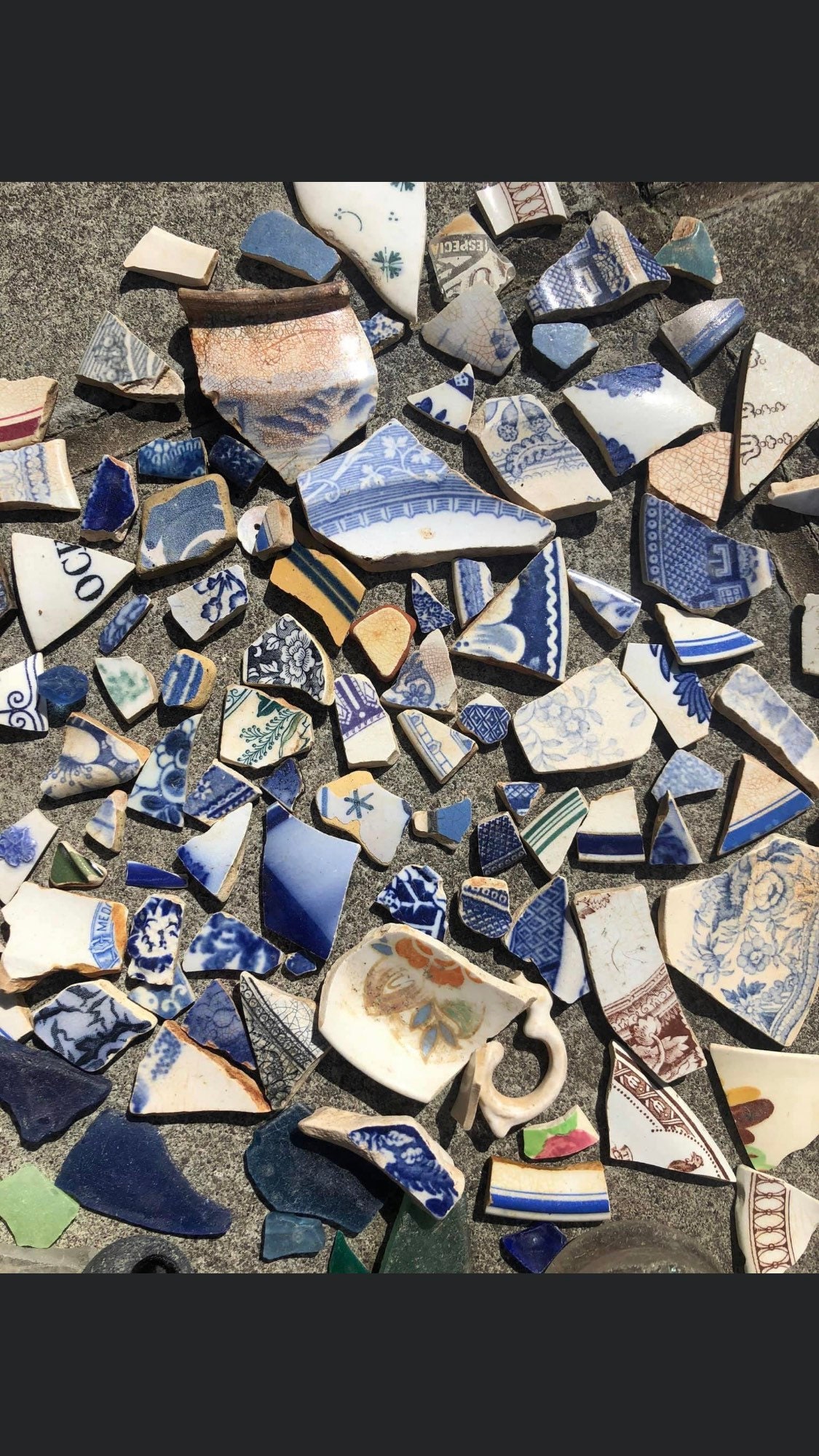 FREE SHARD Buy One and Get One FREE Ceramic Shard Sea Pottery - Etsy UK