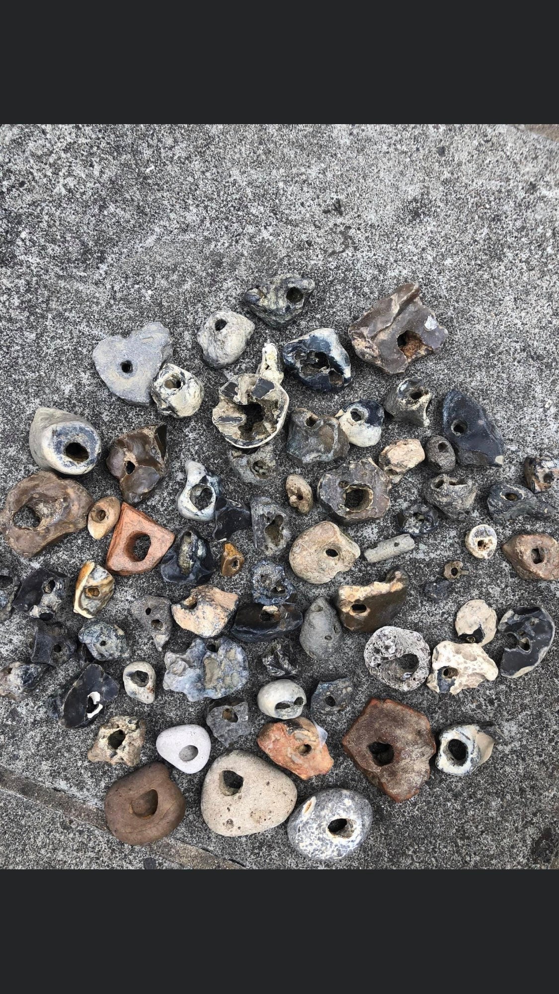 Lucky Hag Holey Stones for Jewellery and Protection Price is - Etsy UK