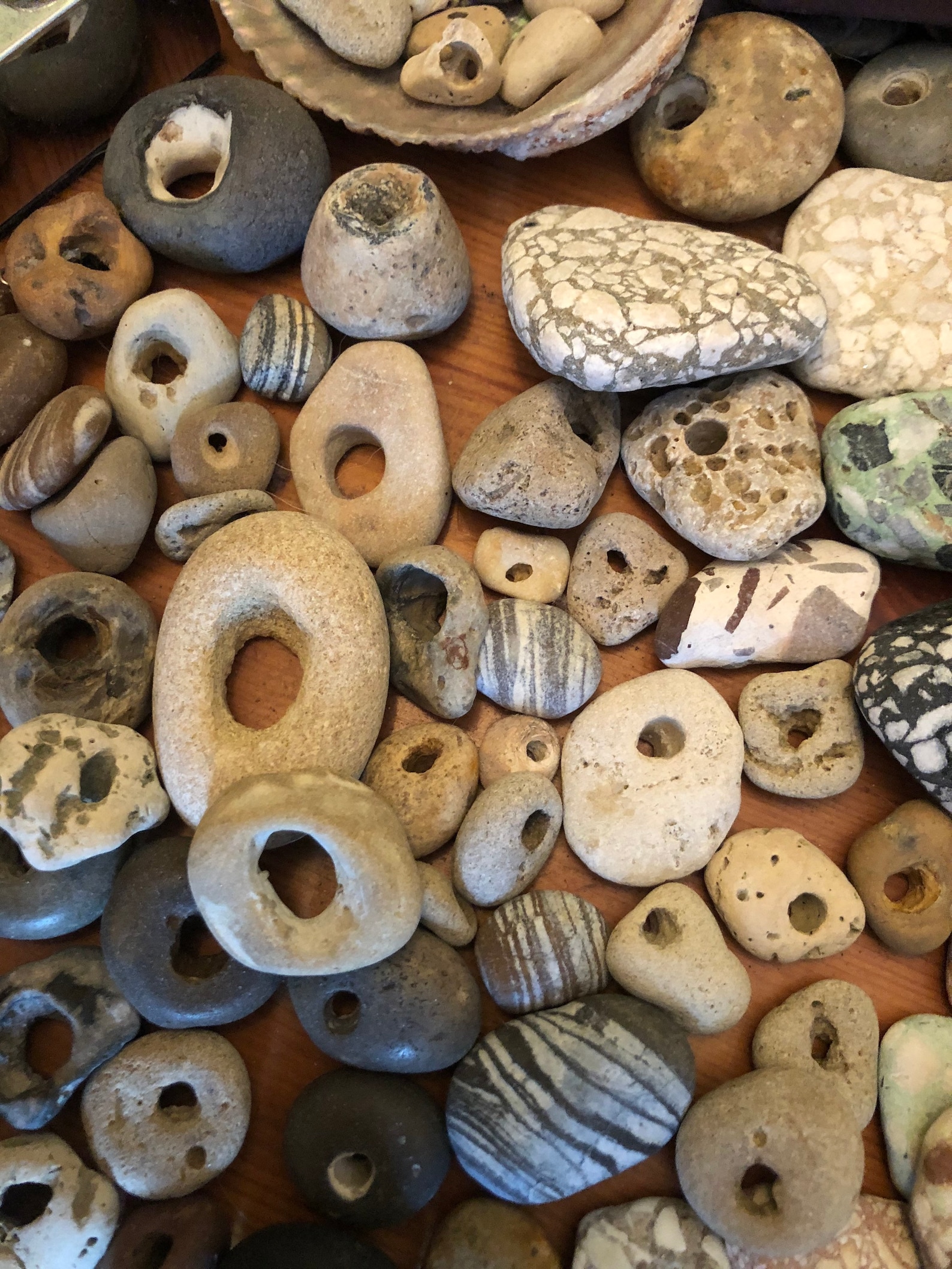 Lucky Hag Holey Stones for Jewellery and Protection Price is - Etsy