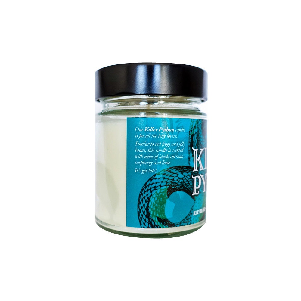 Killer Python Jam Jar Candle Etsy