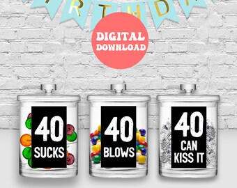 40th Birthday Ideas - Etsy