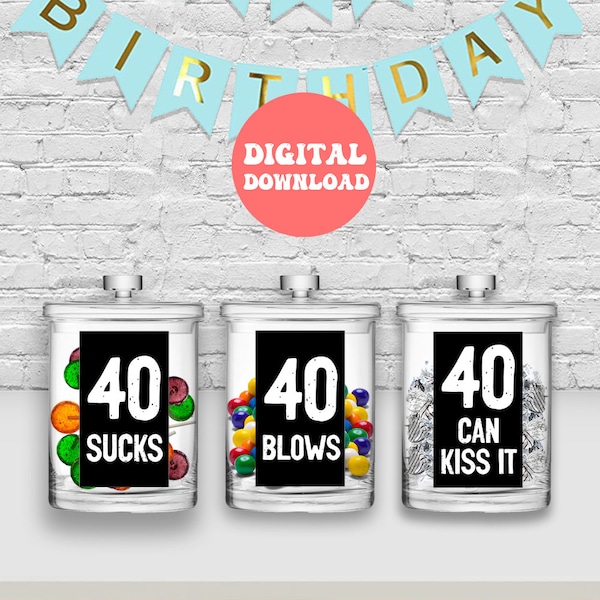 40th Birthday Ideas - Etsy