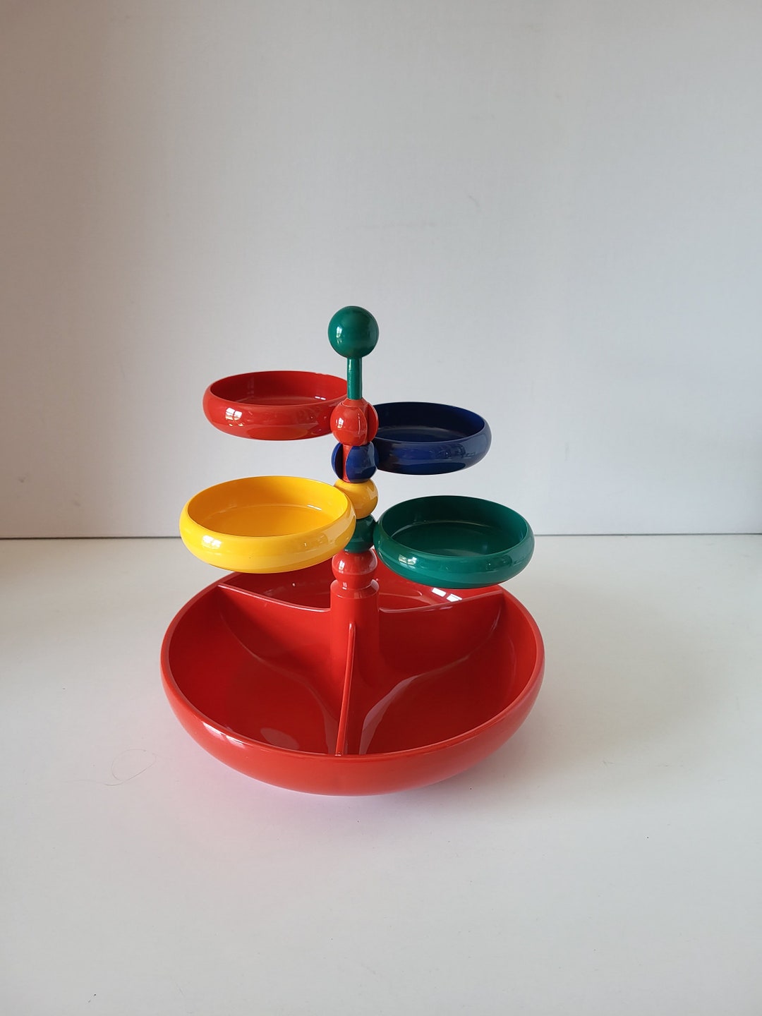 Multi Coloured Serving Tray With Levels From Emsa West - Etsy