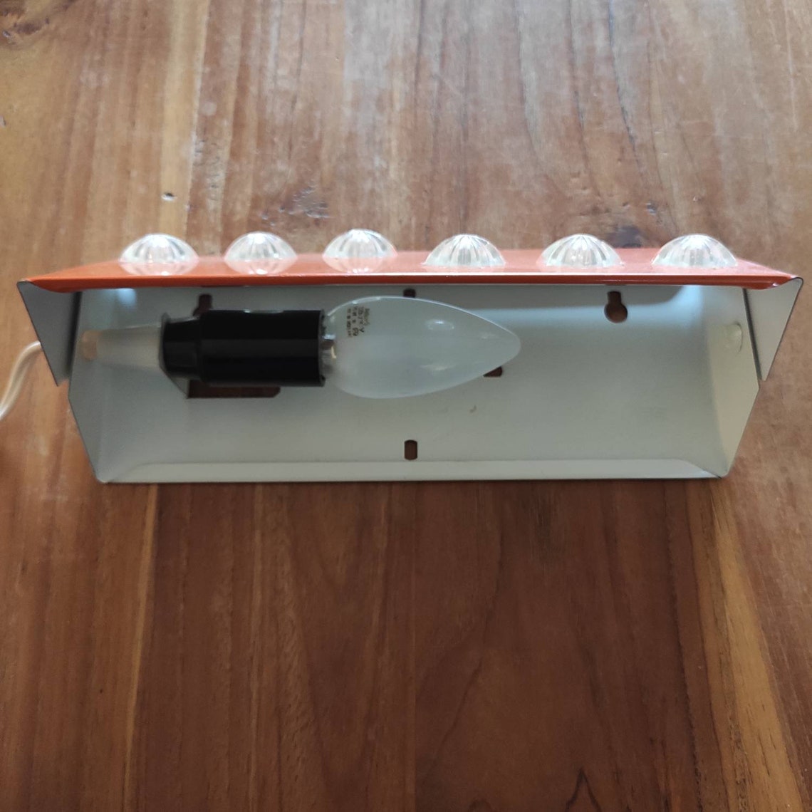 Orange Night Light/wall Light With Translucent Stars. Dutch - Etsy