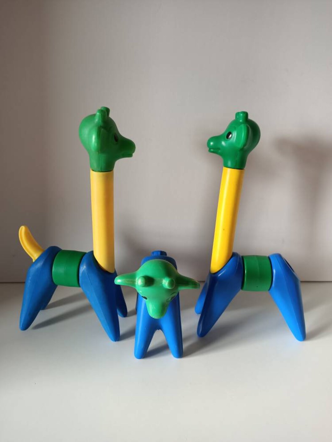 Large Set of Tupperware Zoo It Yourself Animals, Giraffe, Elephant, Dog ...