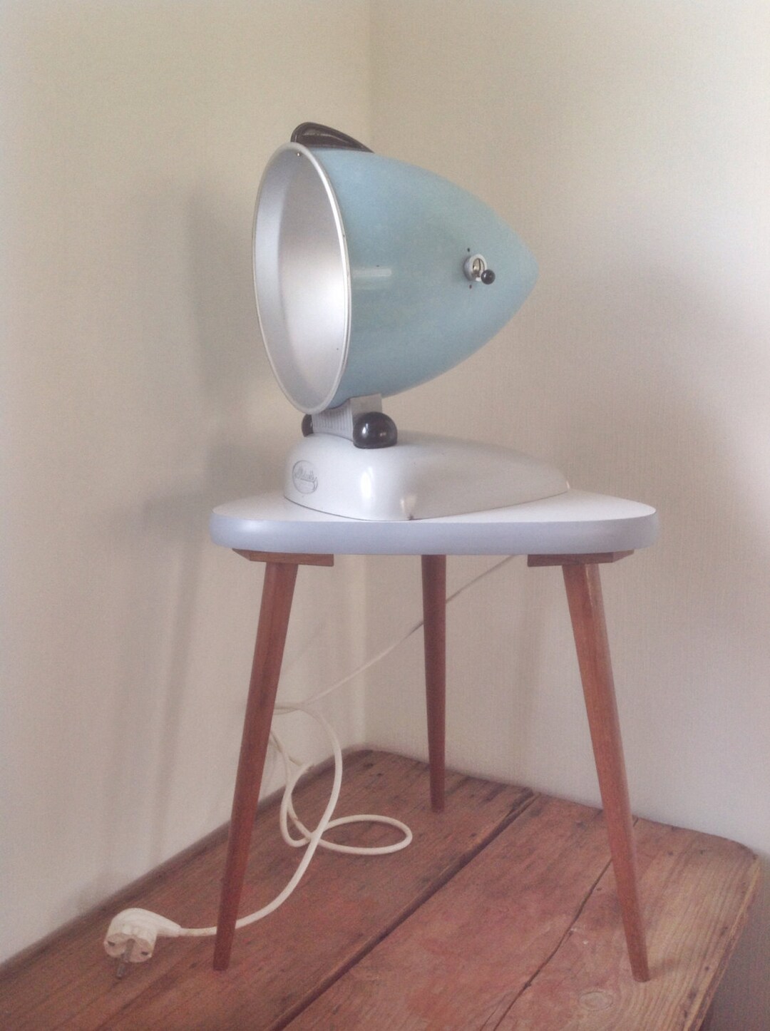 Vintage Alpinette Sun Lamp From Hanau Repurposed as a Lamp, Fifties ...