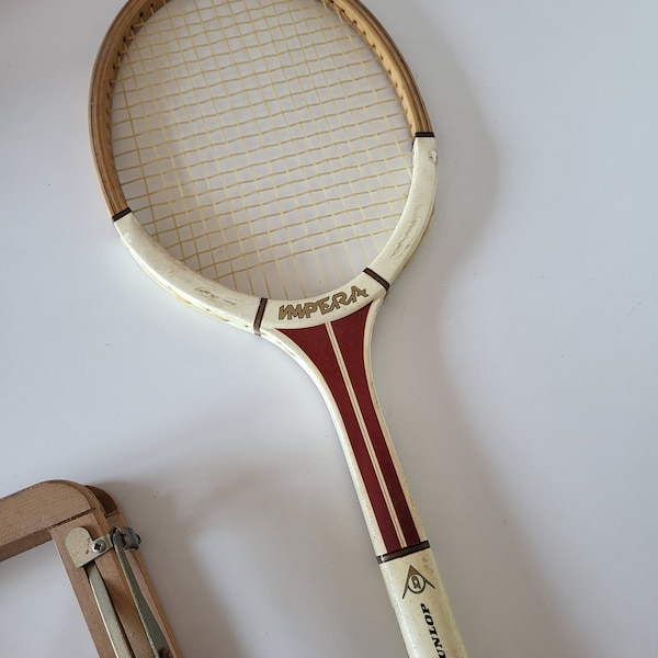 Wooden Tennis Racket - Etsy