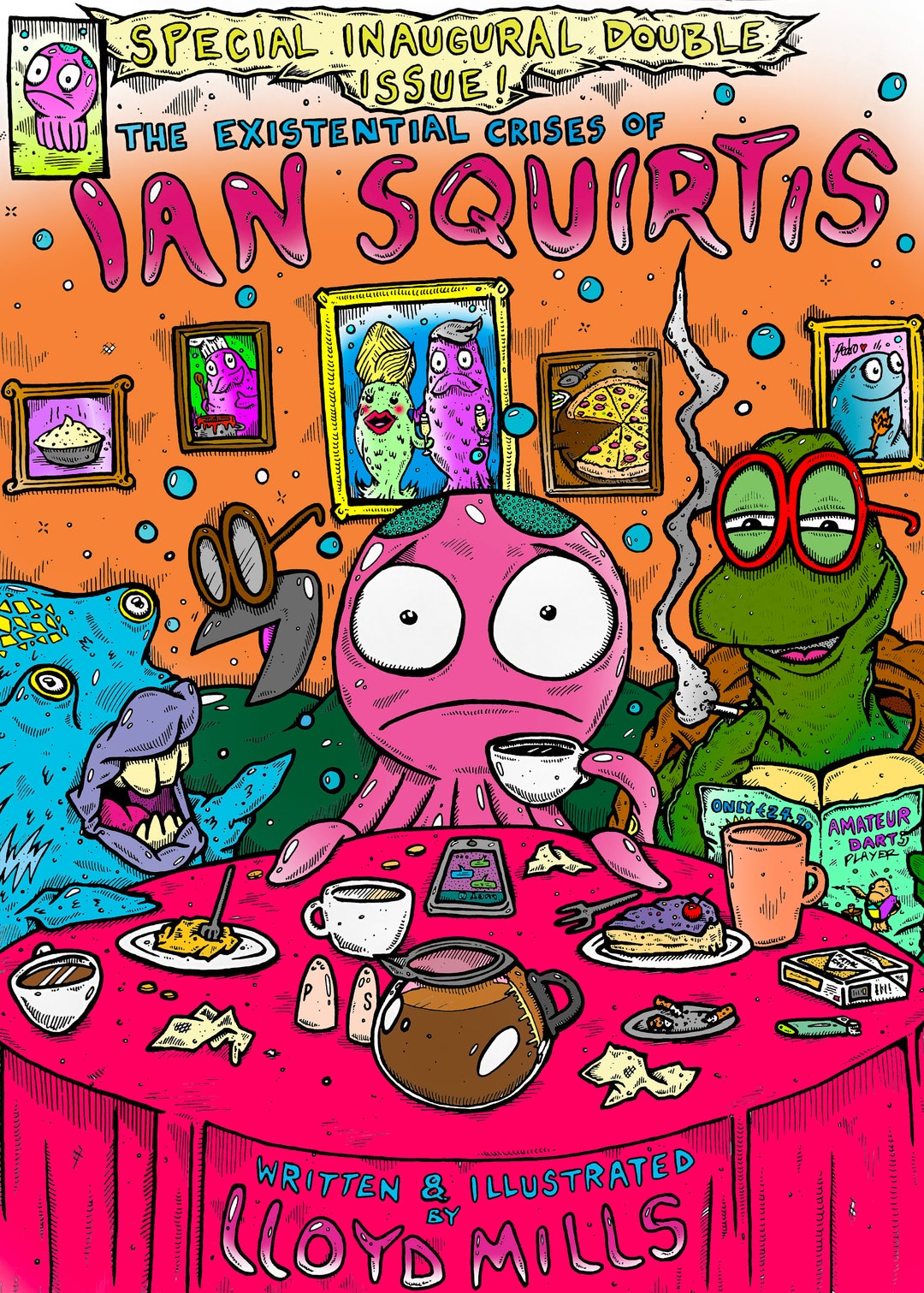 Issue 1 & 2 (double Comic) of 'the Existential Crises of Ian Squirtis ...