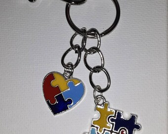 Autism Key Chain - Etsy