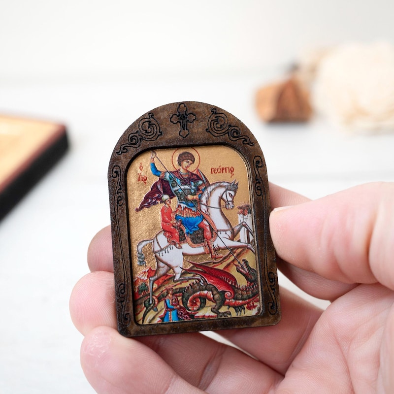 Orthodox Saint Diptych - Etsy UK