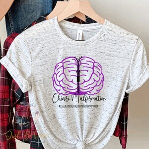 Chiari Malformation Shirt ACM Awareness Zipperhead Shirt - Etsy