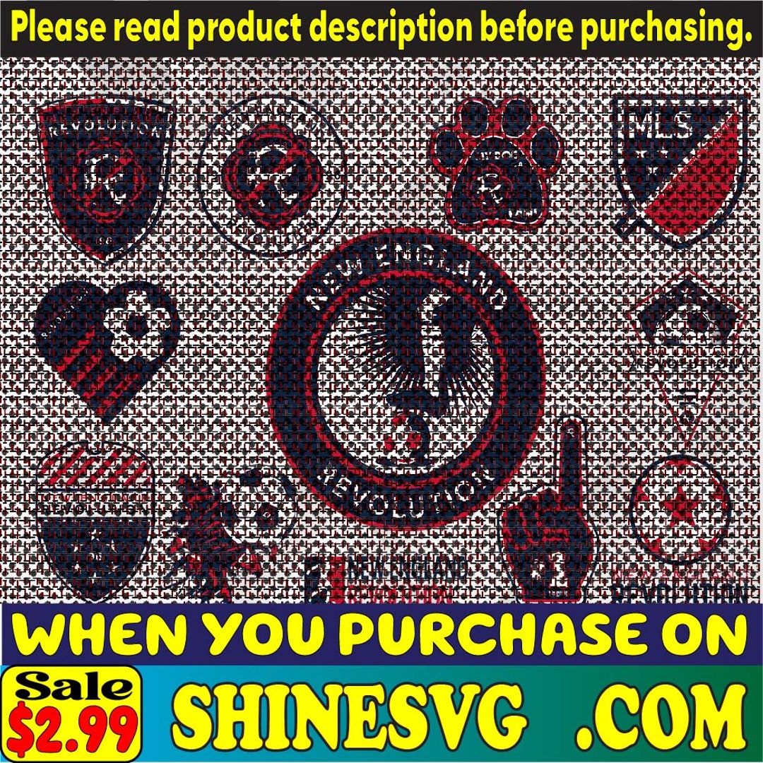 New-england-revolution Soccer Team Svg, New England Revolution Svg, M L ...