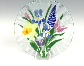 Spring Fused Glass - Etsy